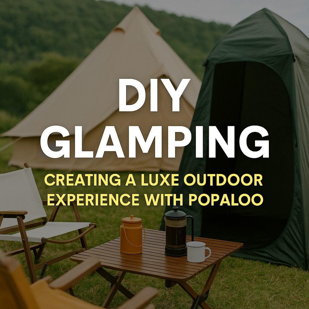 DIY Glamping with Popaloo | Create a Luxe Outdoor Experience Anywhere